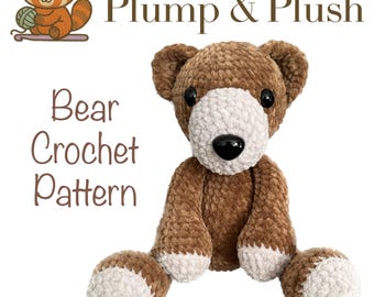 Pudsey Bear Crochet Pattern (PDF PATTERN ONLY) - Etsy UK