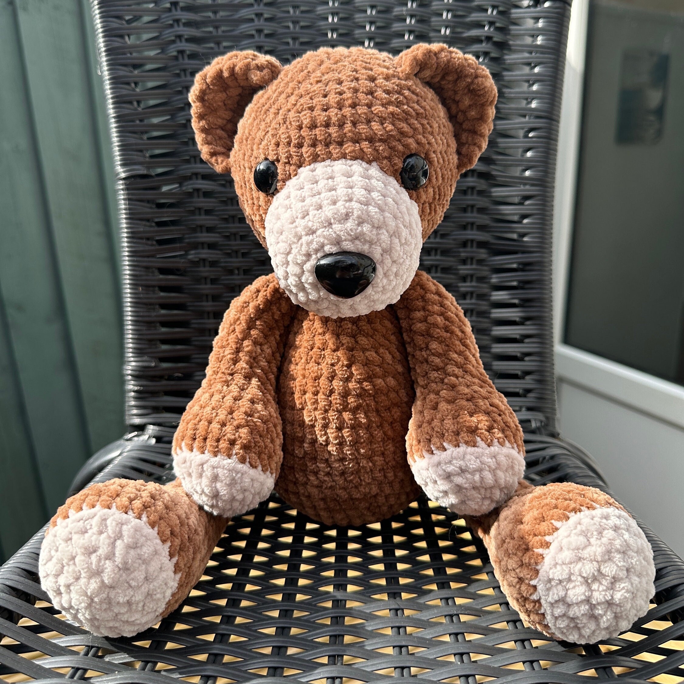 Bertie the Bear Crochet Pattern (PDF PATTERN ONLY) - Etsy