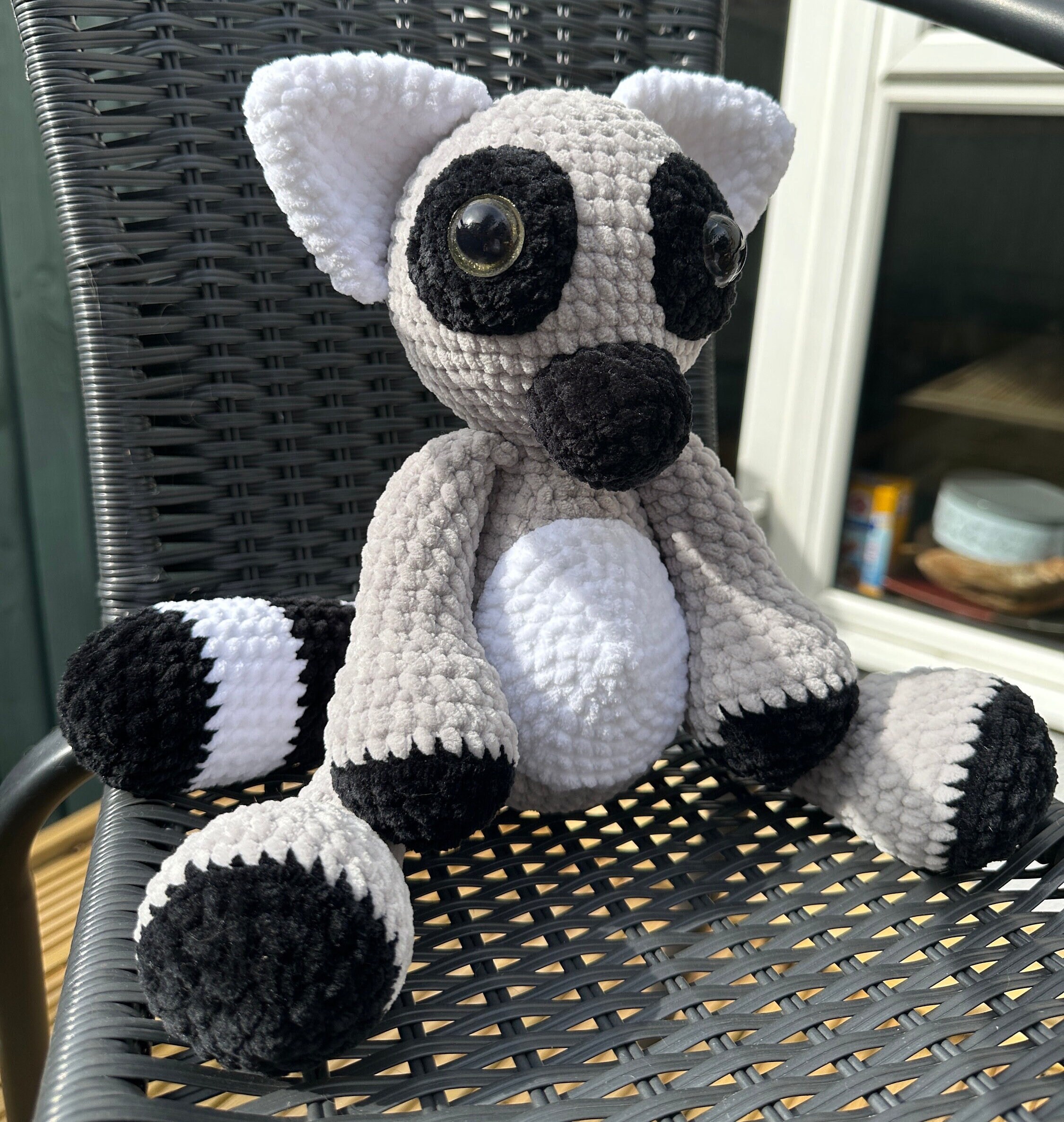 Luna the Lemur Crochet Pattern (PDF PATTERN ONLY) - Etsy