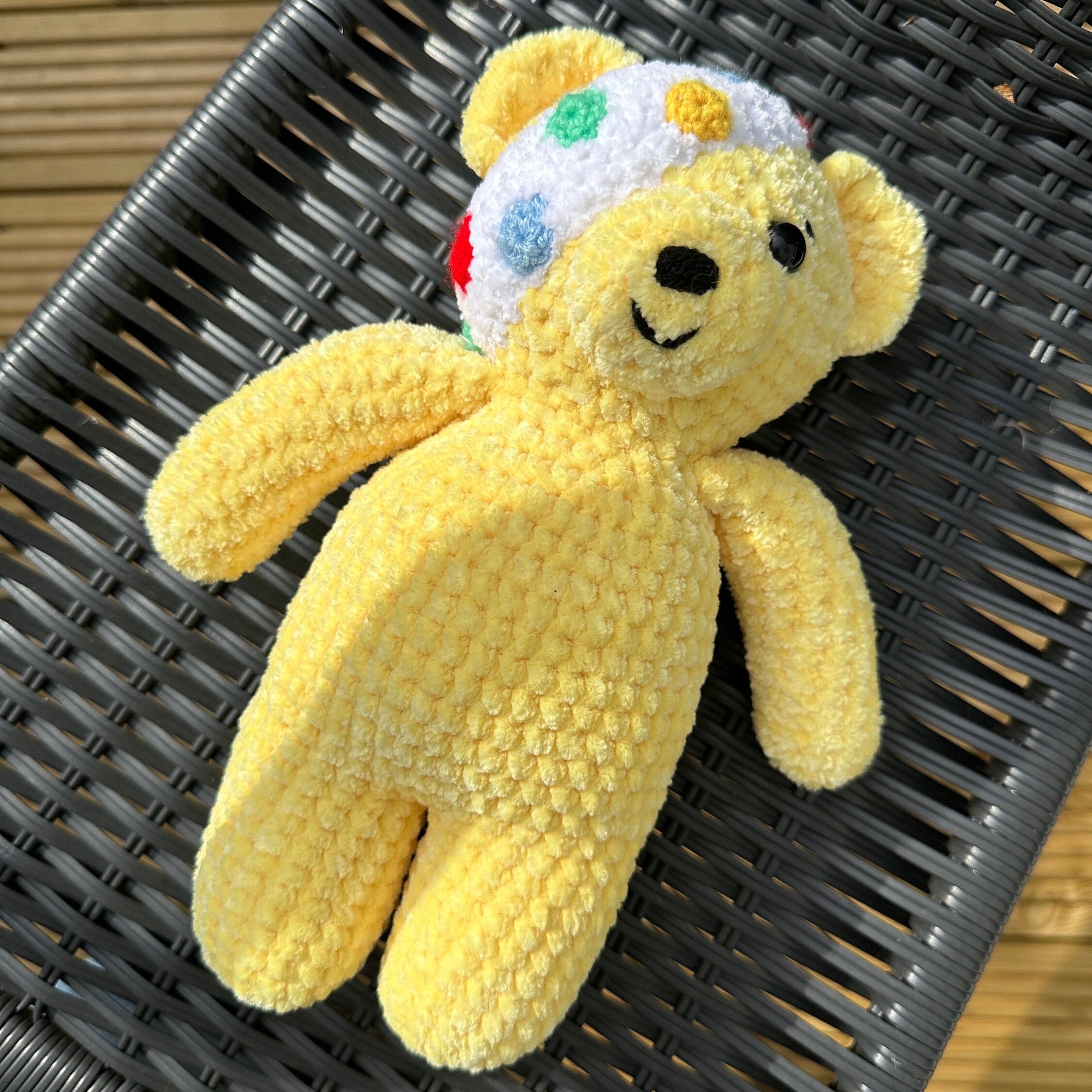 Pudsey Bear Crochet Pattern (PDF PATTERN ONLY) - Etsy