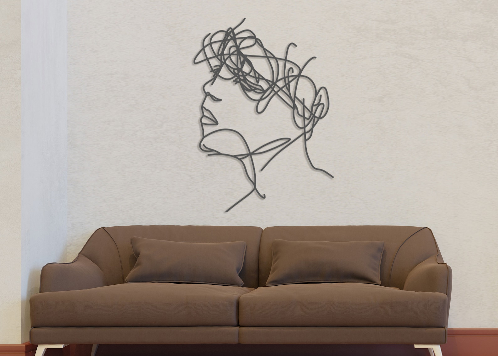 Minimalist Art, Metal Line Art, Intricate Wall Art, Mixed Wall Art ...