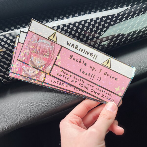 Zero Two Stickers - Etsy