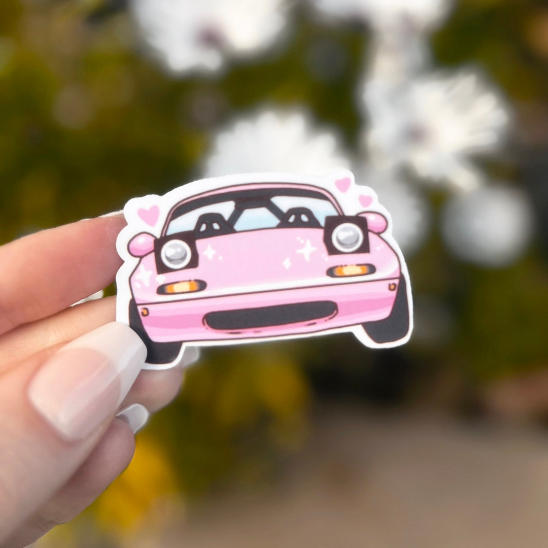Happy Miata Sticker :) - Etsy