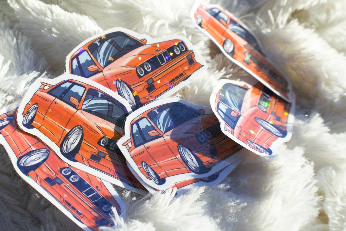 BMW E30 M3 Sticker - Etsy