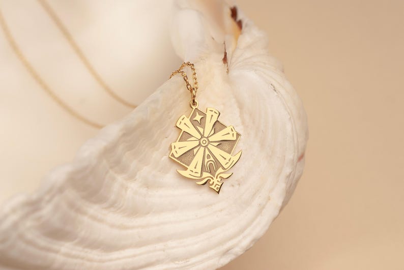 Genshin Impact Vision Pendant Necklace: Sterling Silver Anime Inspired ...