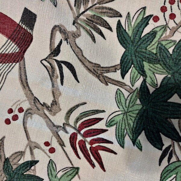 Barkcloth Fabric - Etsy