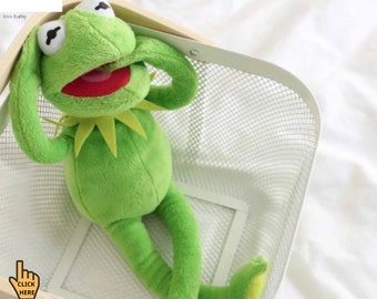 Kermit the Frog Full Body Hand Puppet - Etsy