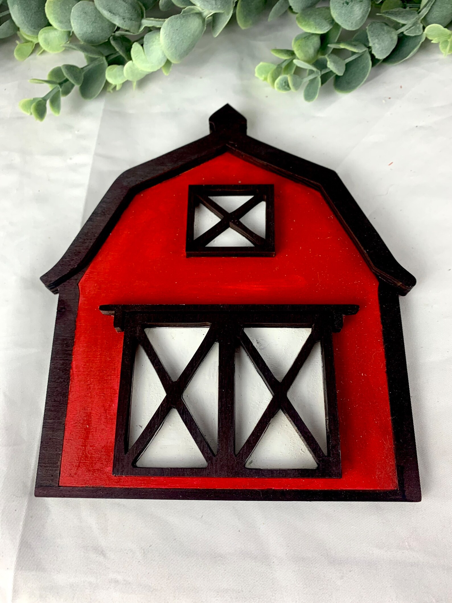 Farm Styled Tiered Tray_farmhouse Tiered Tray_cow Decor_homestead Decor ...