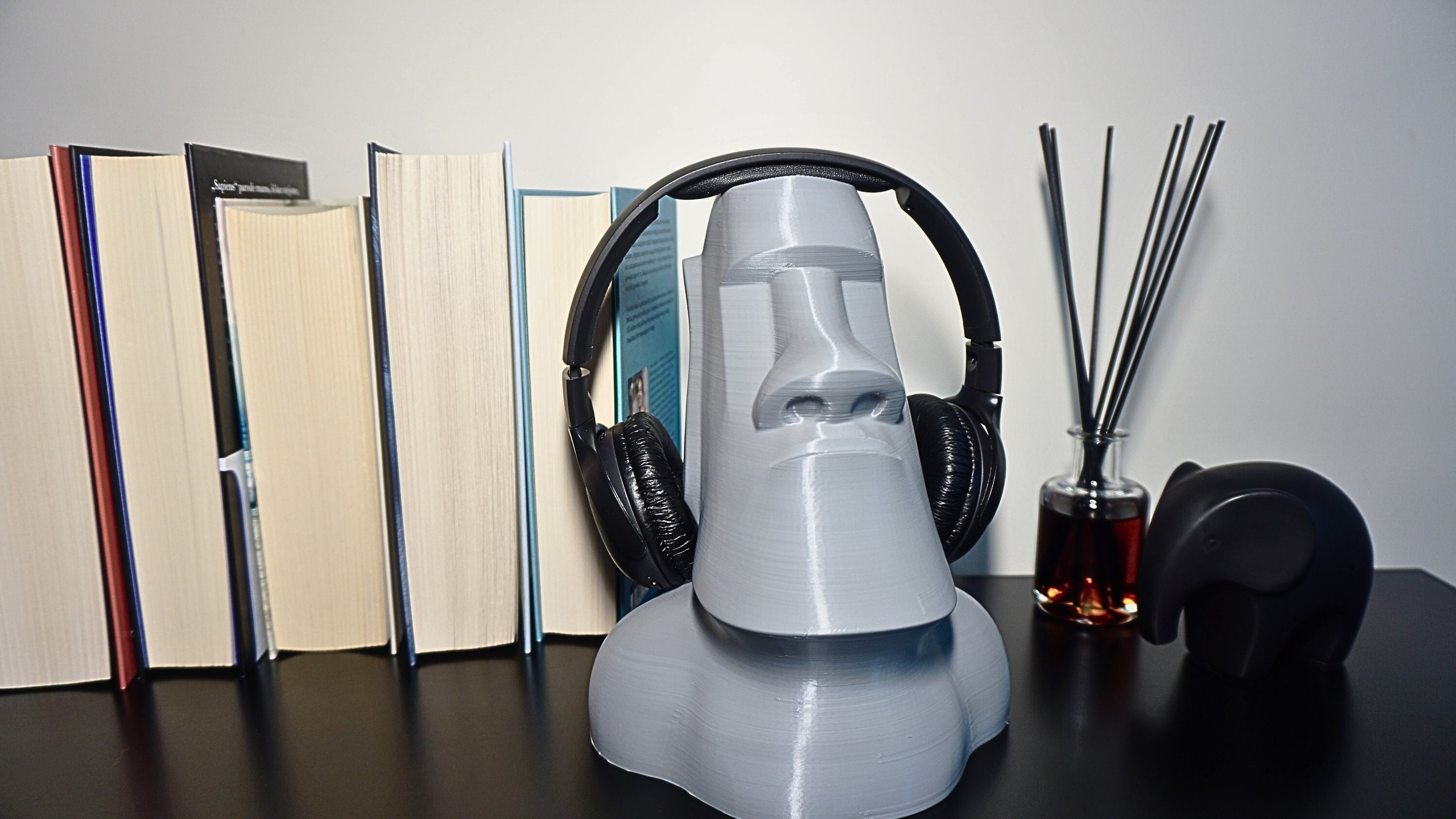 Easter Island Moai Statue 3D Printed Headphone Stand - Etsy