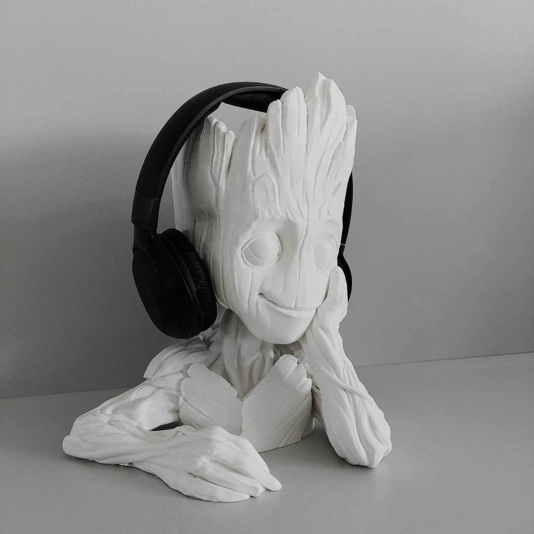 Baby Groot | 3D Printed Headphone Stand - Etsy