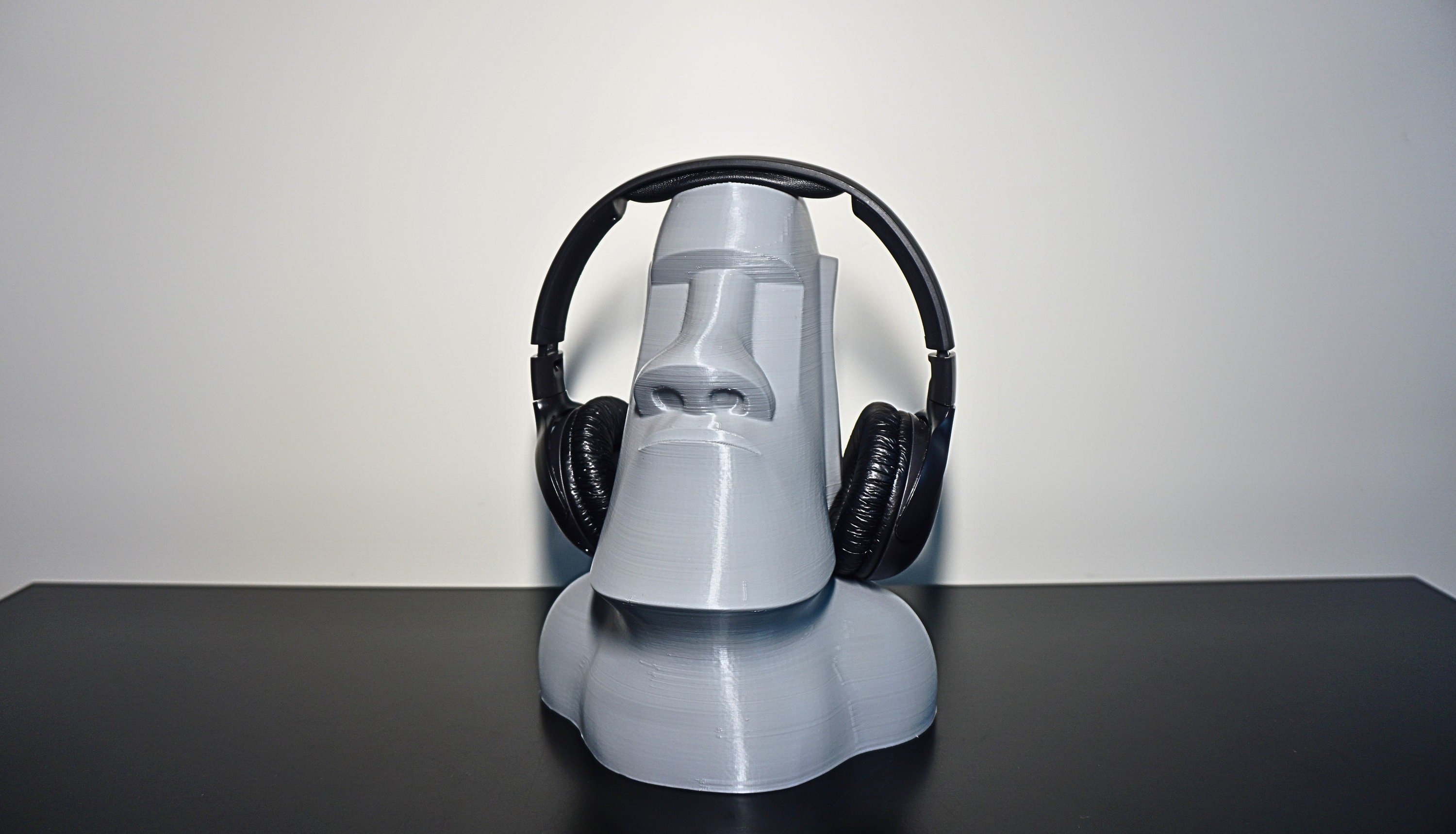 Easter Island Moai Statue 3D Printed Headphone Stand - Etsy