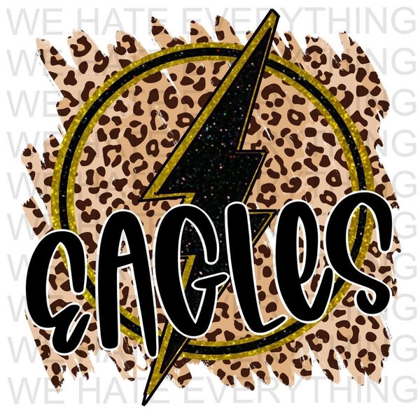 Eagles Lightning Svg - Etsy