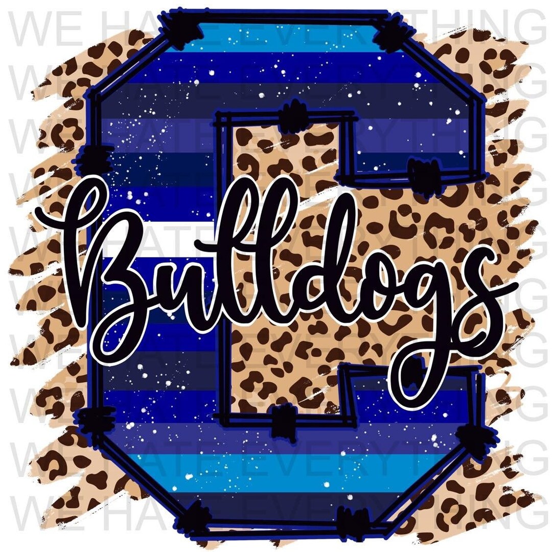 Corrigan Bulldogs Leopard - Etsy