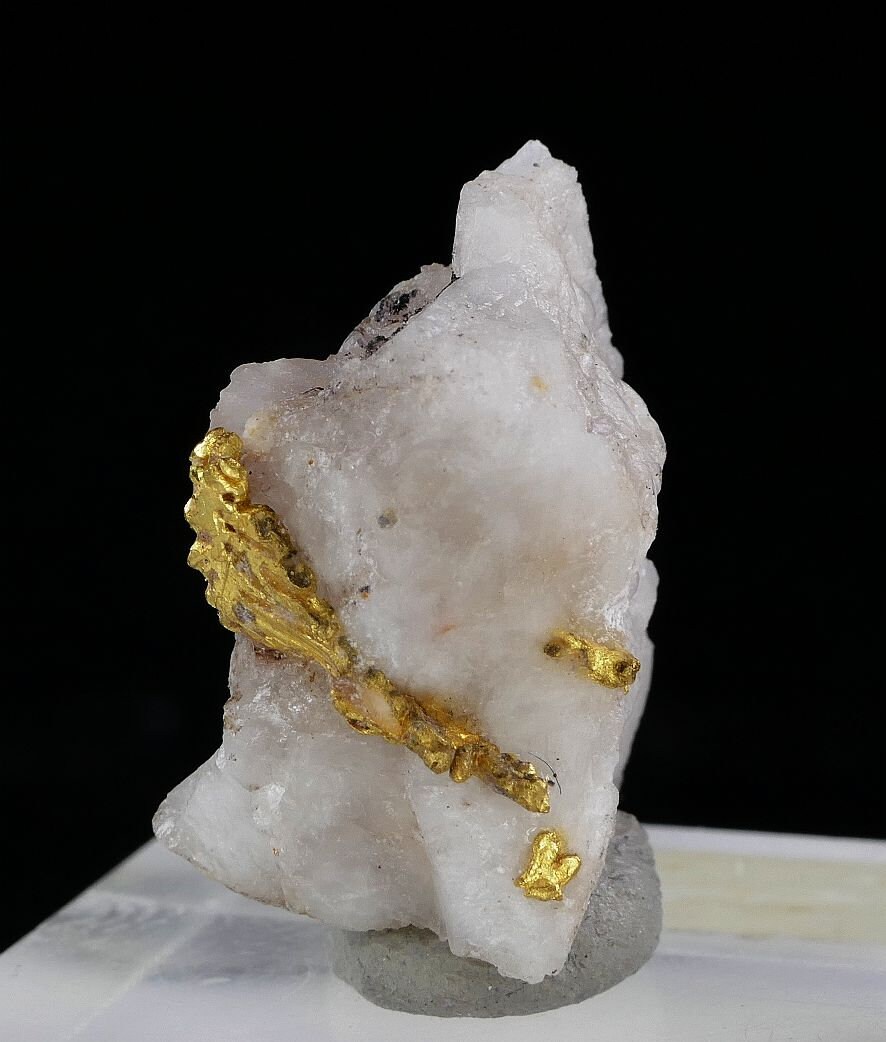 Native GOLD in Quartz Thumbnail Quartzburg,ca,usa 20 X 17 X 13 Mm rs - Etsy