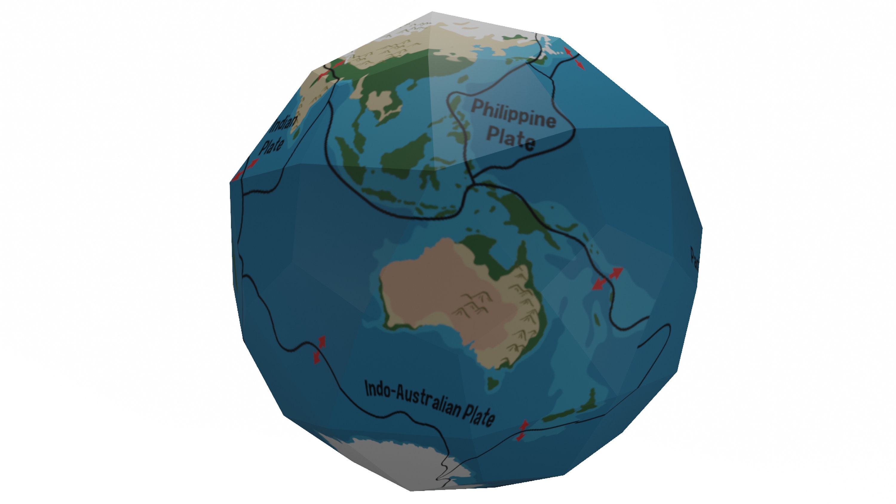Deltoidal Hexecontahedron Paper Model PDFDIGITALFILE Origami Papercraft ...