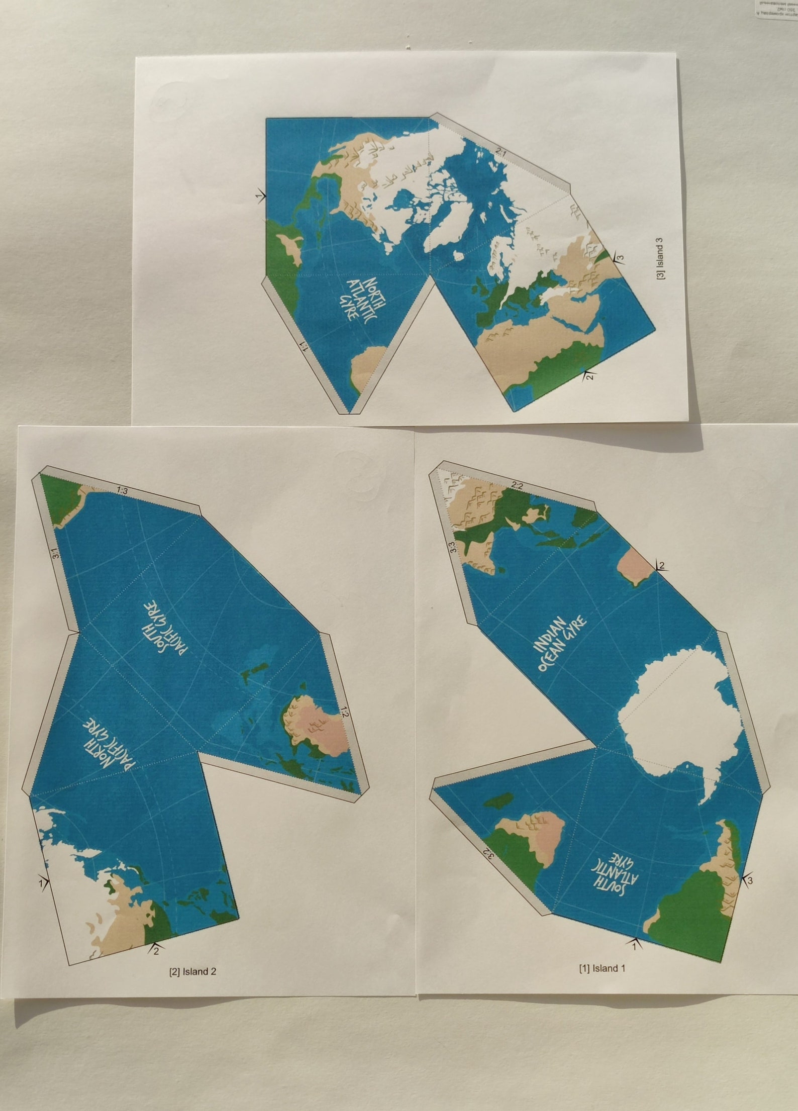 Cuboctahedron Paper Model PDF DIGITAL FILE Origami Papercraft Low Poly ...