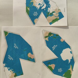 Cuboctahedron Paper Model PDF DIGITAL FILE Origami Papercraft Low Poly ...