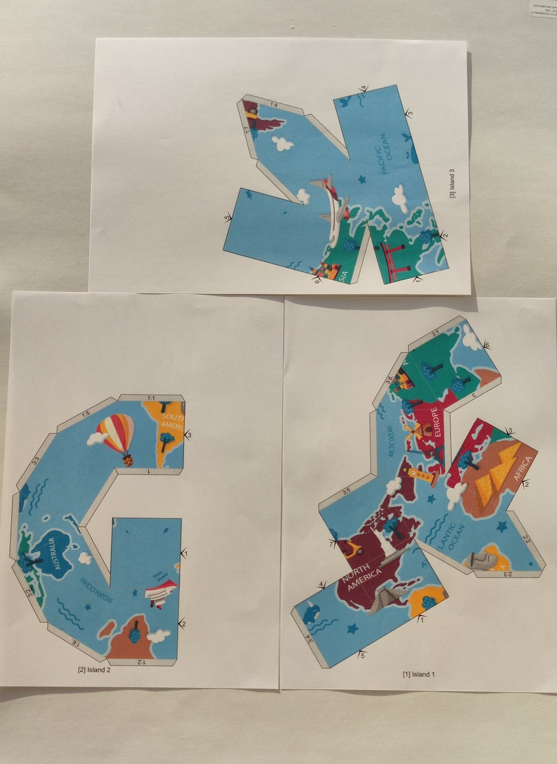 Rhombicuboctahedron Paper Model PDFDIGITALFILE Origami Papercraft Low ...