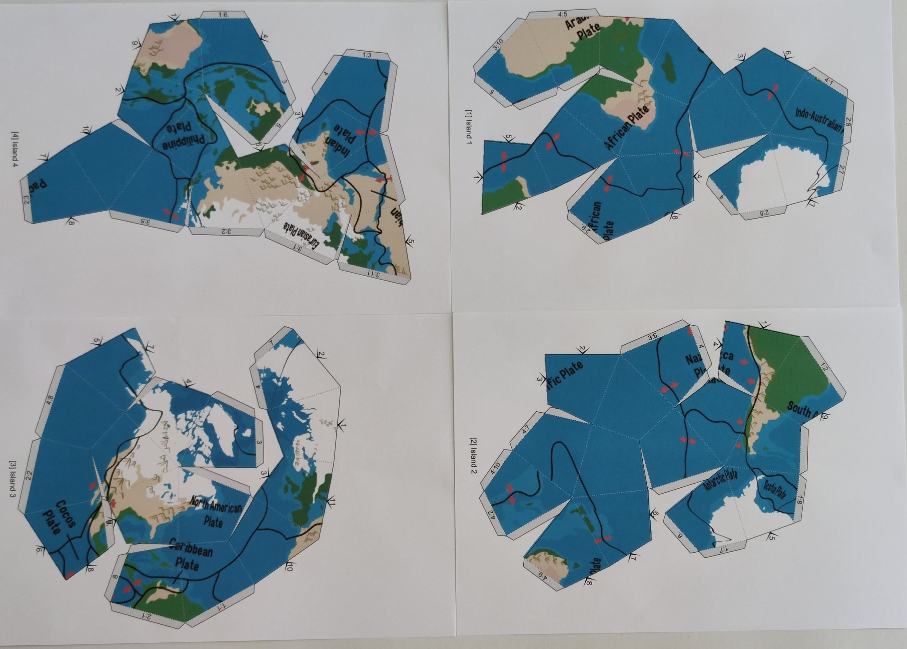 Deltoidal Hexecontahedron Paper Model PDFDIGITALFILE Origami Papercraft ...