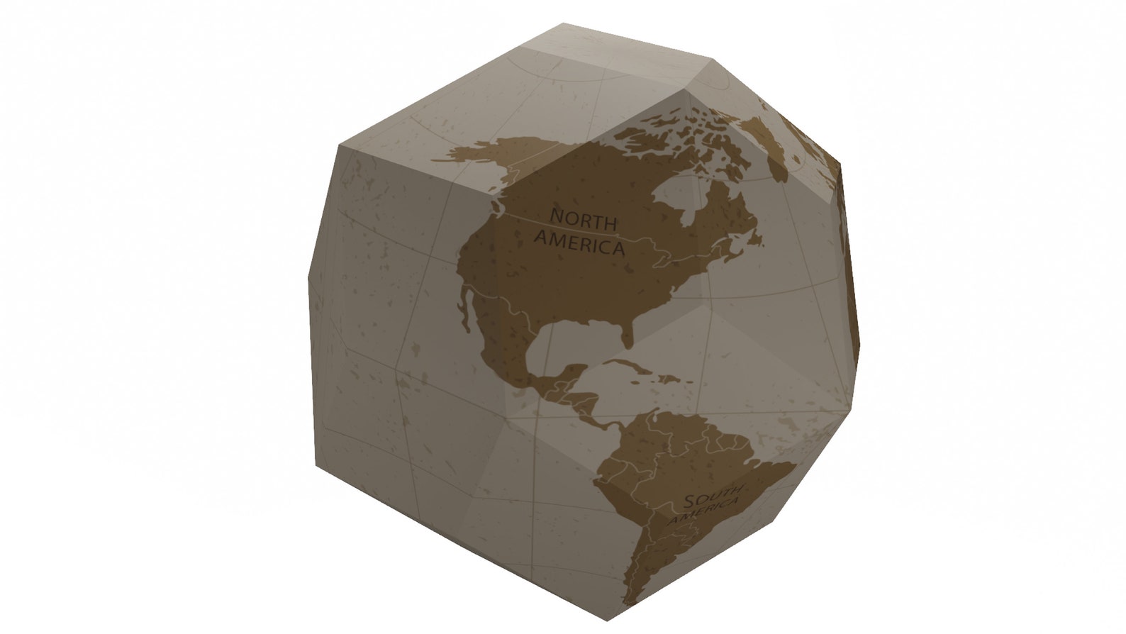 Rhombic Triacontahedron Paper Model PDF DIGITAL FILE Origami Papercraft ...