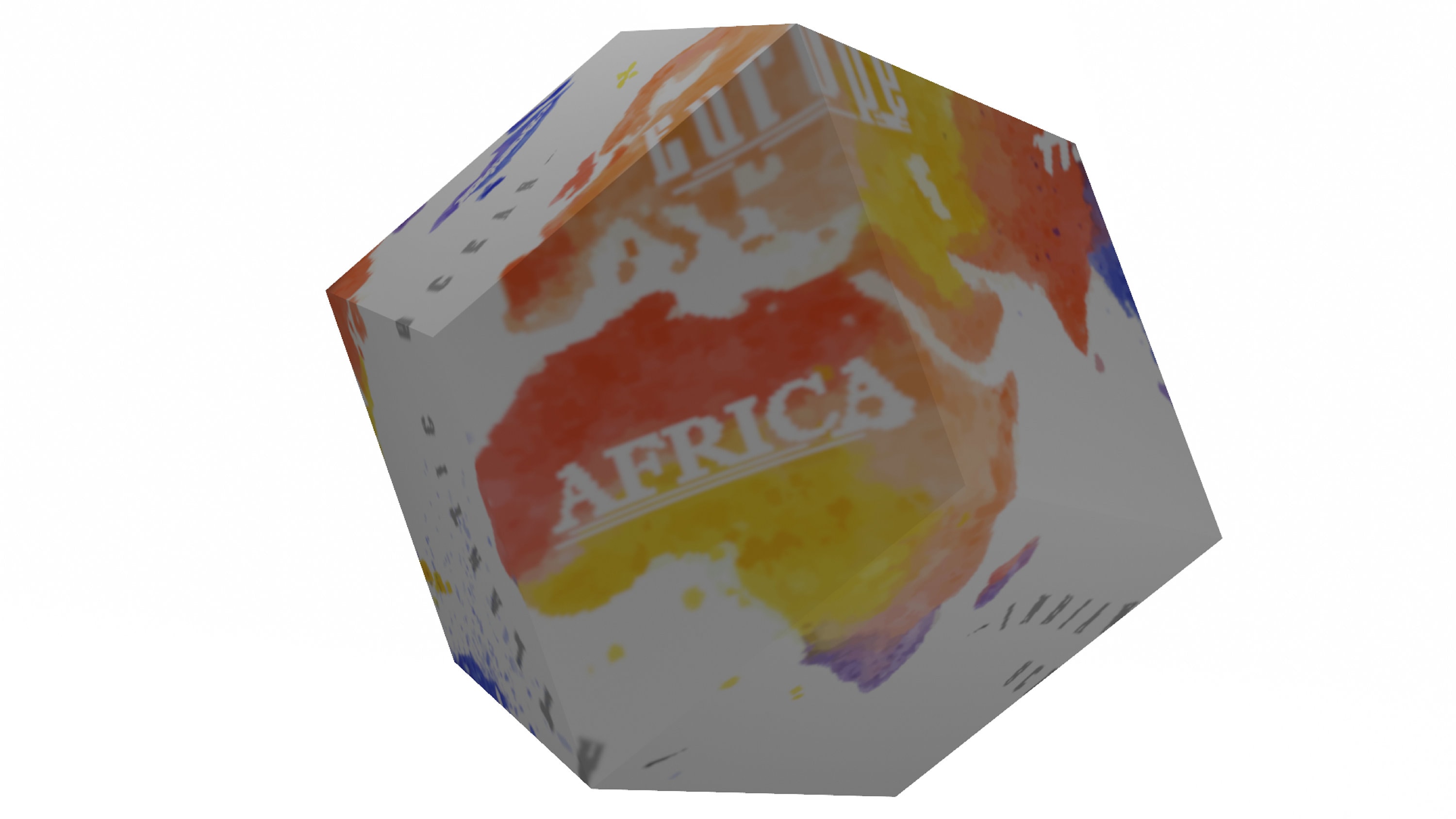 Rhombic Dodecahedron Paper Model PDF DIGITAL FILE Origami Papercraft ...