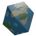 Cuboctahedron Paper Model PDF DIGITAL FILE Origami Papercraft Low Poly ...