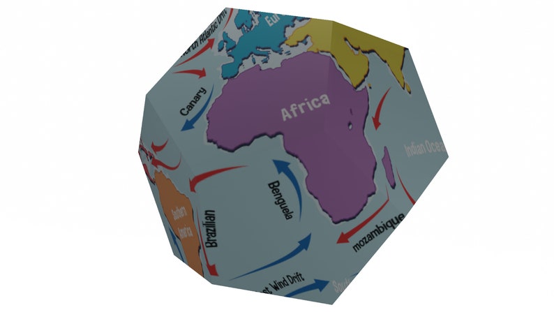 Dodecahedron Paper Model PDF DIGITAL FILE Origami Papercraft Low Poly ...