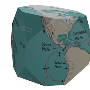 Truncated Cube Paper Model DIGITALFILE Origami Papercraft Lowpoly Paper ...