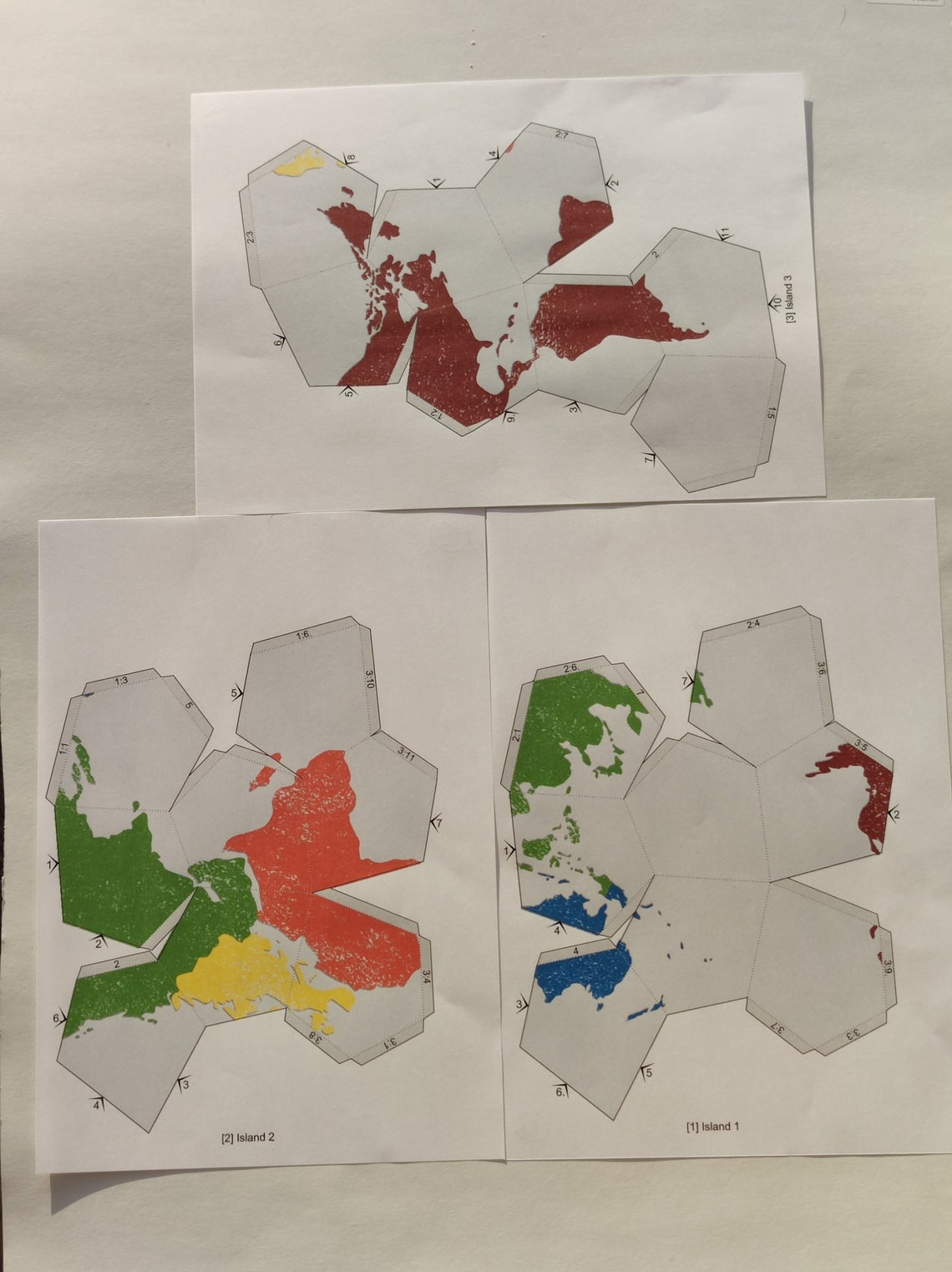 Pentagonal Icositetrahedron Paper Model PDF DIGITAL FILE Origami ...