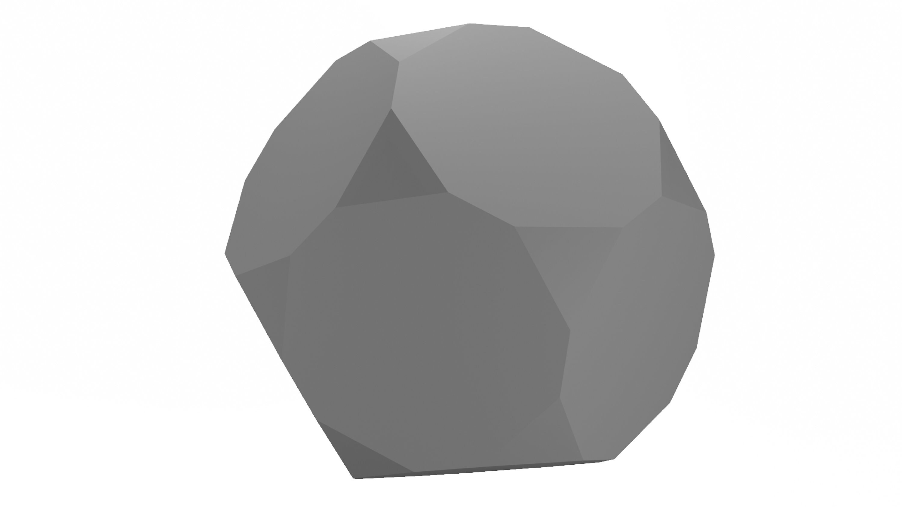 Truncated Dodecahedron Paper Model PDF DIGITAL FILE Origami Papercraft ...