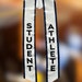 Student Athlete Sublimated Graduation Stole/ Sash (white/navy/black) - Etsy
