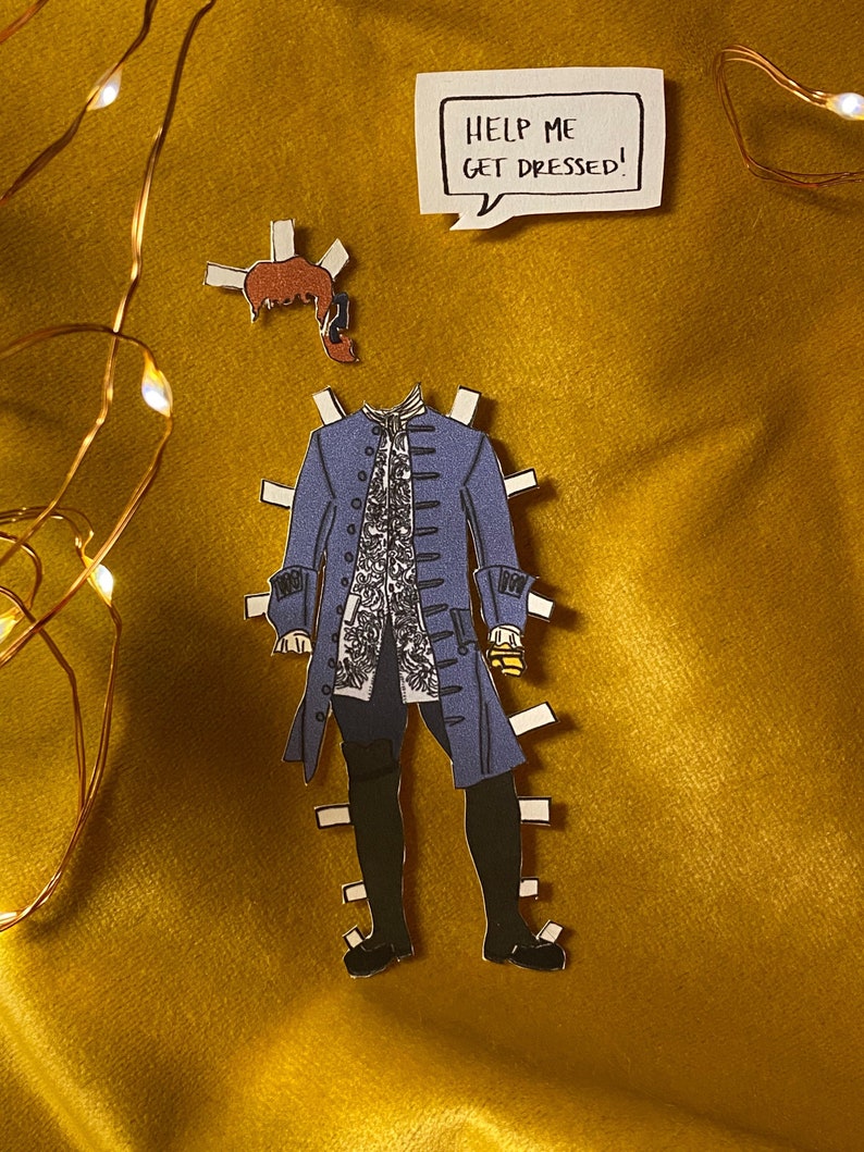 Outlander Jamie Fraser Nostalgia Style Paper Doll - Etsy