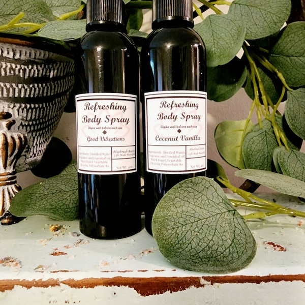 Body Spray - Etsy
