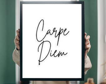 Carpe Diem Art - Etsy