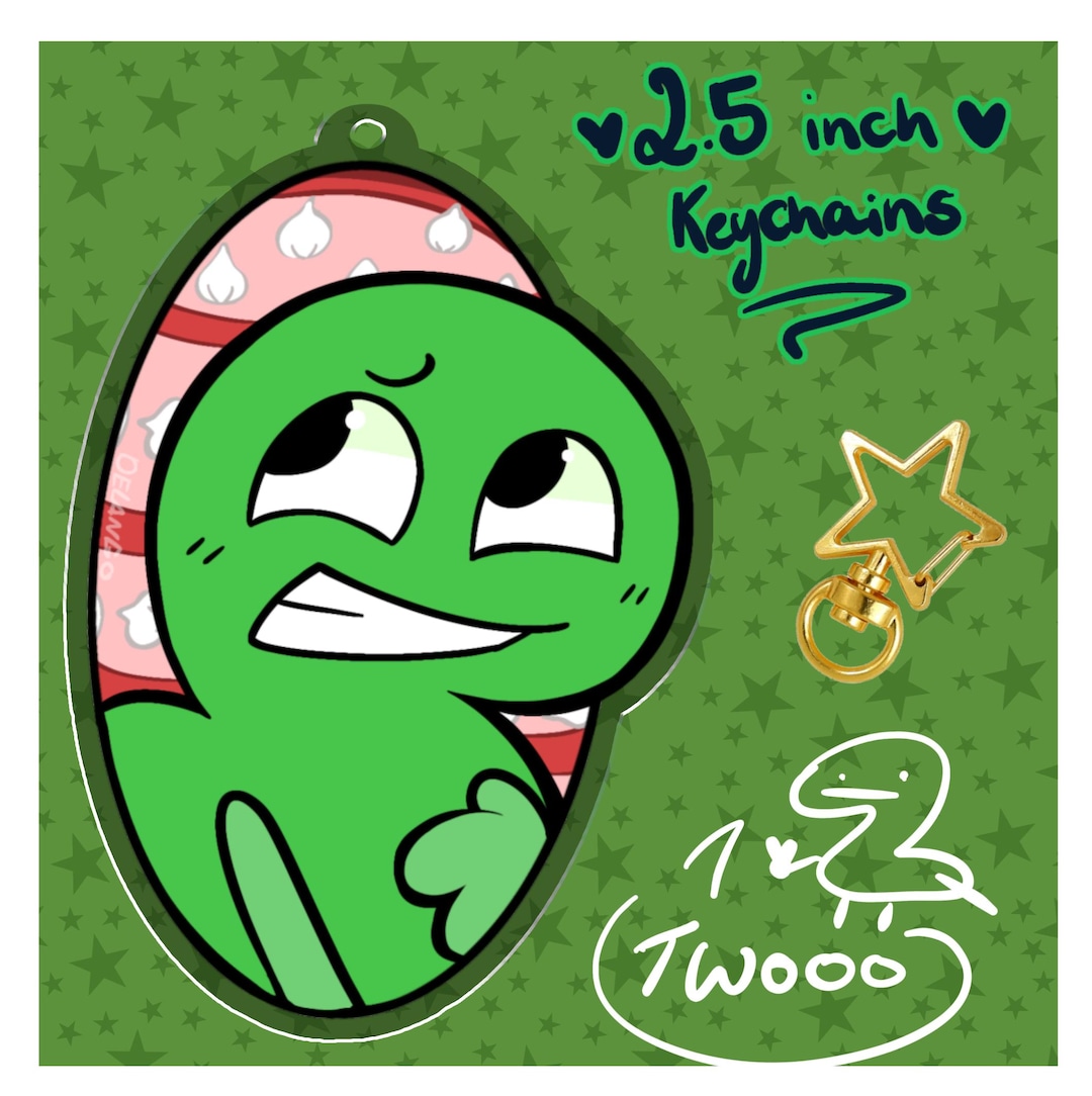 Two Battle for Dream Island / TPOT / XFOHV - Acrylic Keychain / Charm ...