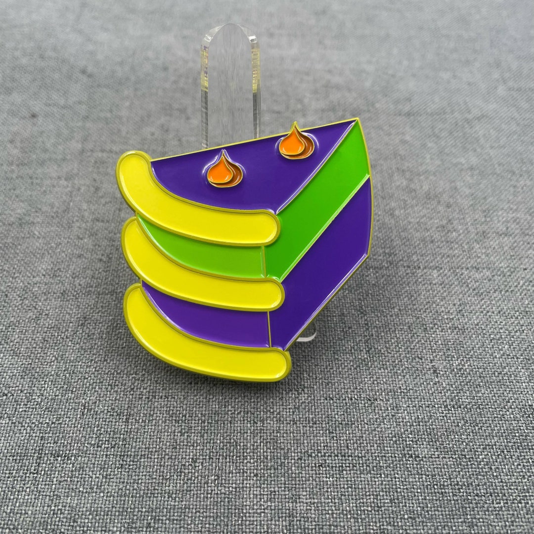 Yoylecake Slice BFDI Enamel Pin Object Shows - Etsy