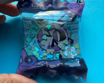 Happy Star OBS Acrylic / Holographic Keychain Object Show - Etsy