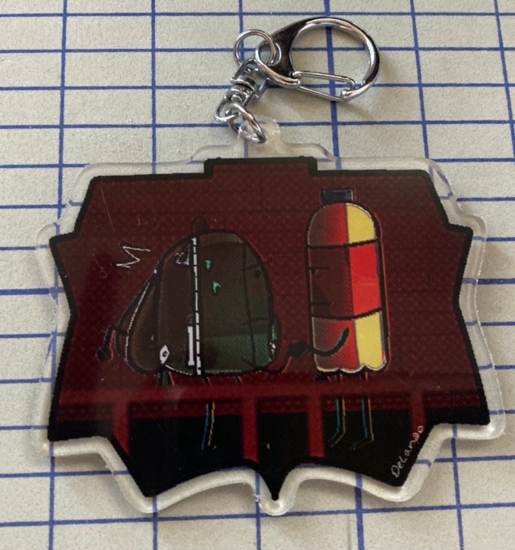 DOUBLE SIDED Liam and Bryce HFJONE Keychain - Etsy Canada