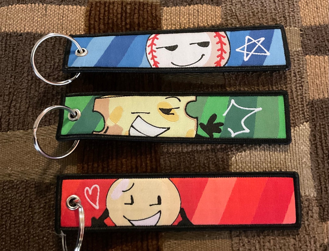 Inanimate Insanity Character Landyard Keychain - Object Shows - Etsy