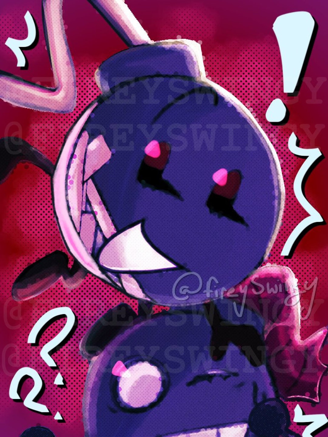 Bomby and Bomb Physical Print BFB/INANIMATE INSANITY - Etsy.de