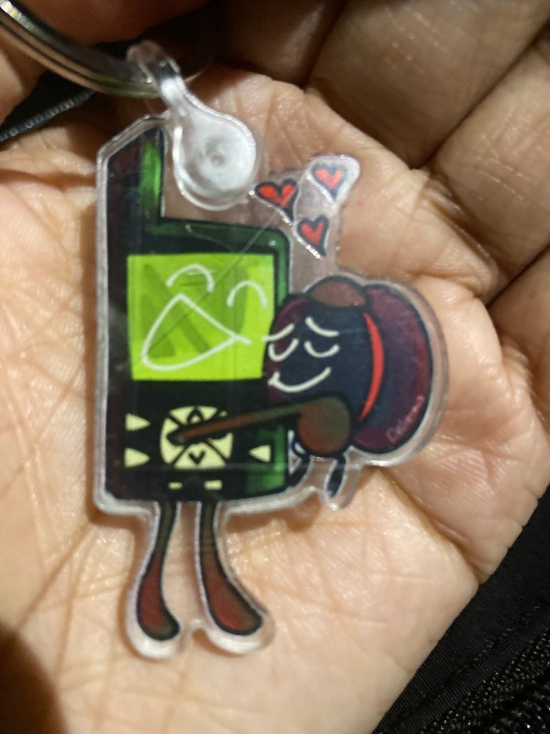 Gps and Tophat Keychain the Nightly Manor Object Show - Etsy