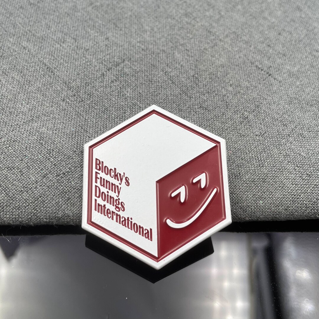 Blocky's Funny Doings International Enamel Pin - Object Shows - Etsy