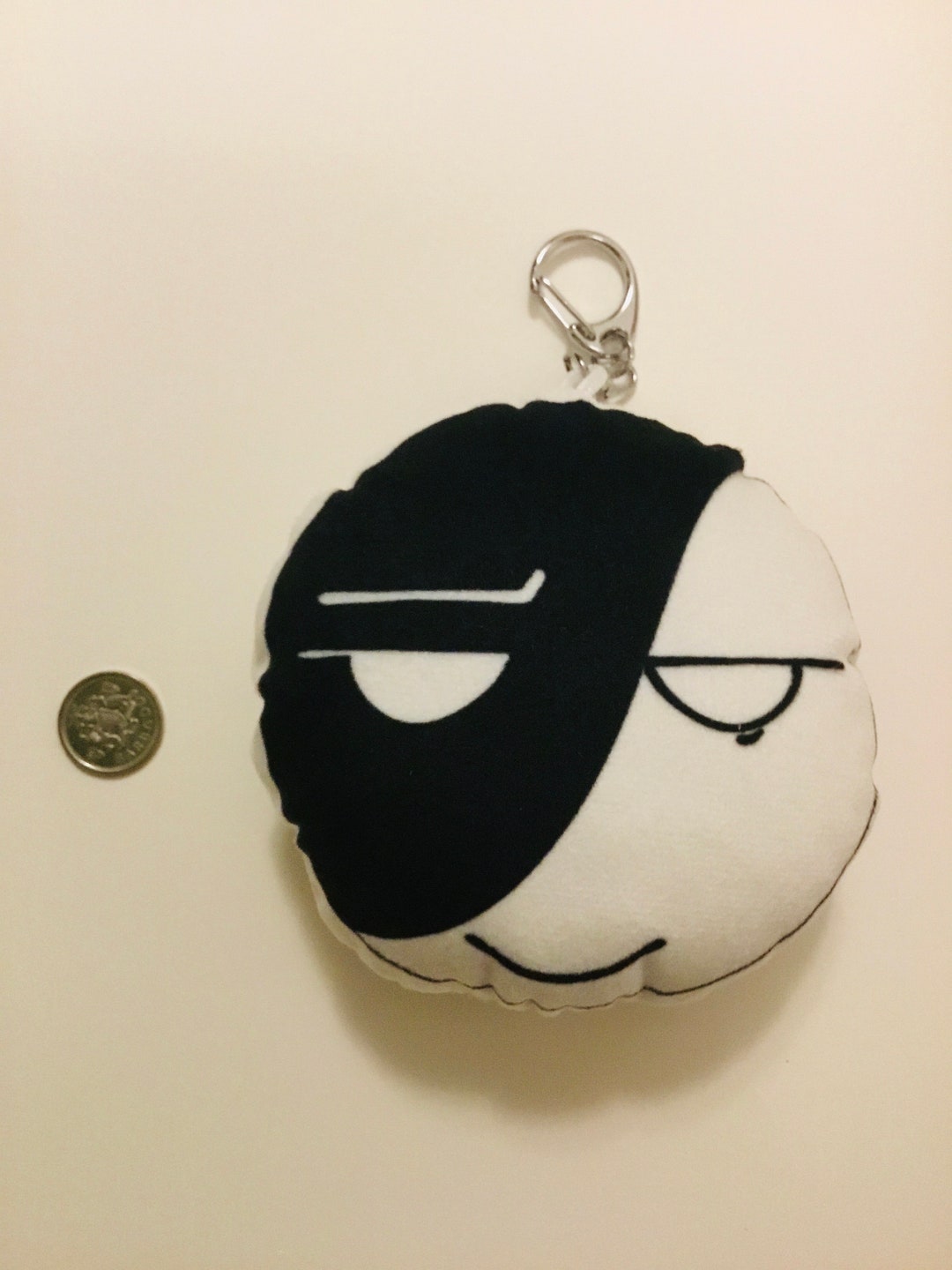 Yin Yang Inanimate Insanity Plush Keychain Object Show Etsy
