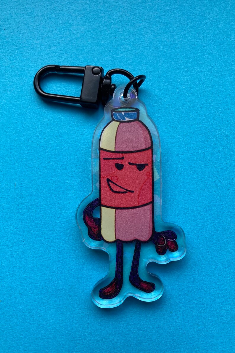 Bryce HFJONE - Acrylic / Holographic Keychain - Object Show - Etsy
