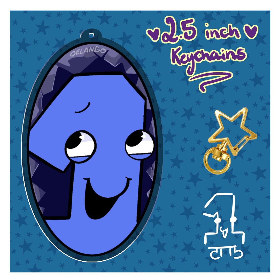 One Battle for Dream Island / TPOT / XFOHV - Acrylic Keychain / Charm ...