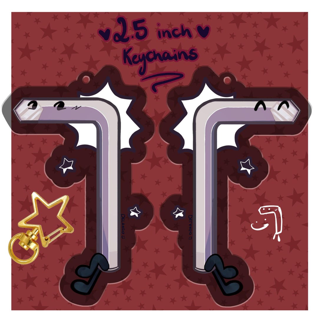 Allen Wrench IDFK - Acrylic Keychain / Charm - Object Shows - Etsy