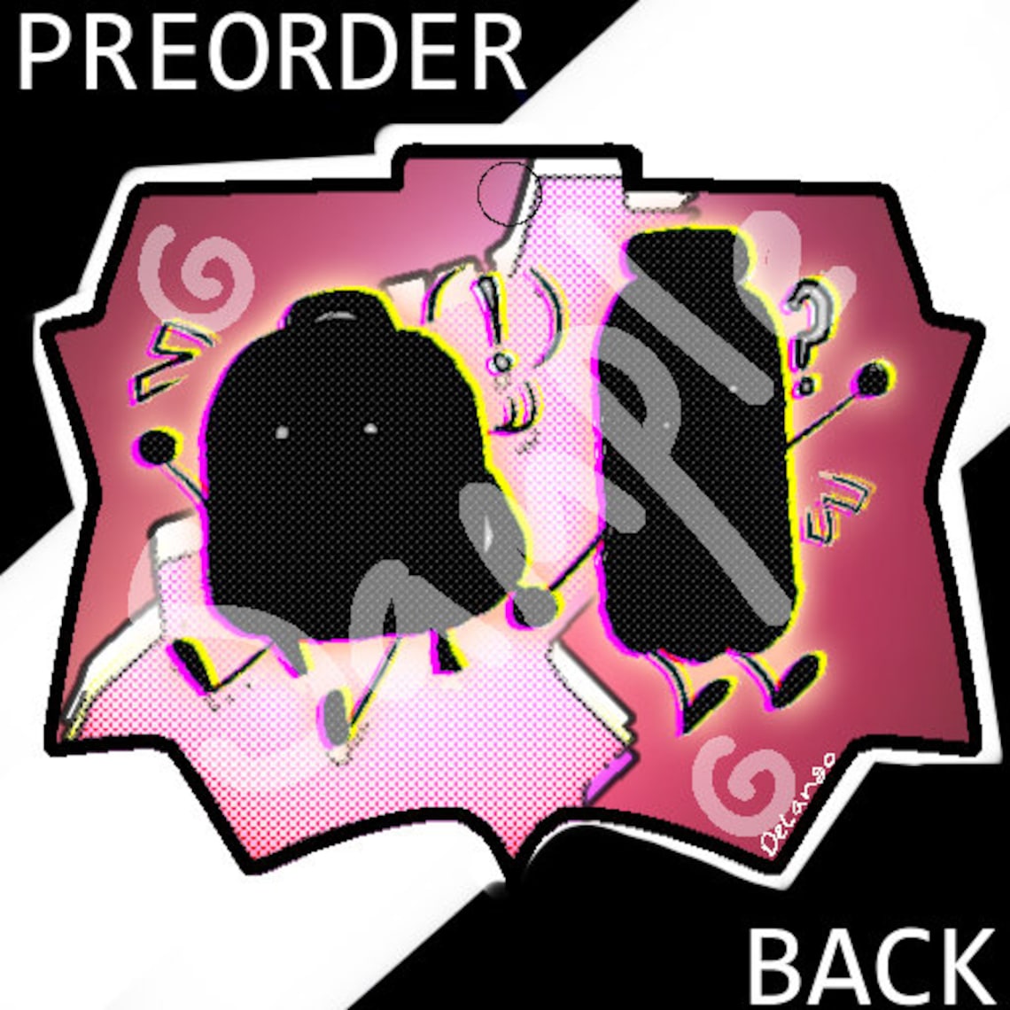 DOUBLE SIDED Liam and Bryce HFJONE Acrylic Keychain Object - Etsy