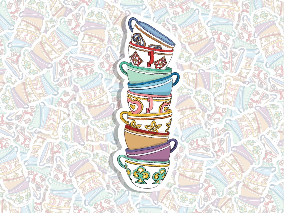 Teacup Stack Disneyland - Etsy