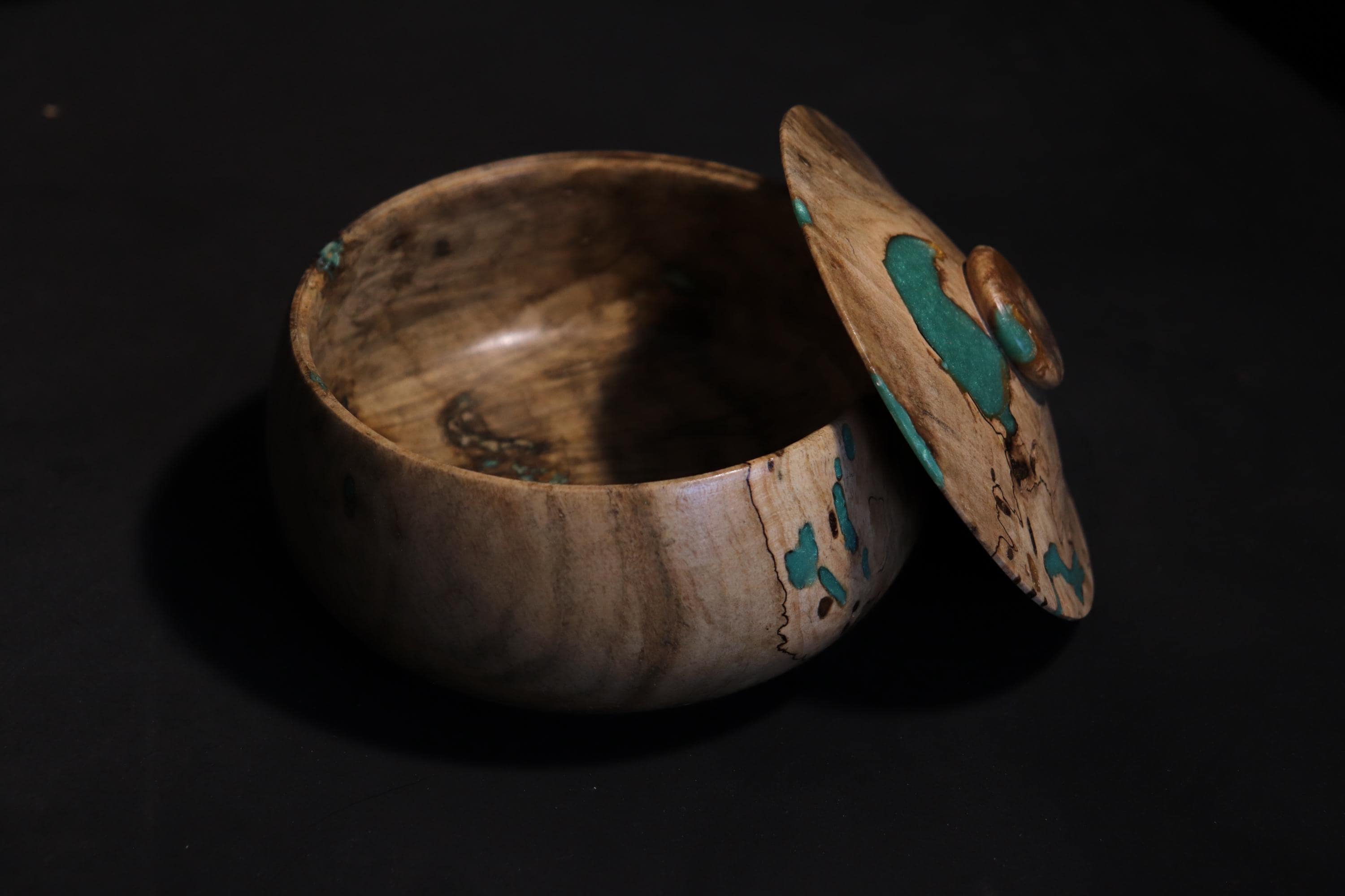 Lidded Box From Stunning Spalted Box Elder Burl - Etsy