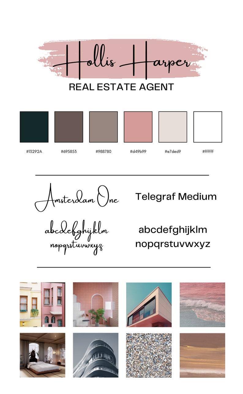 Real Estate Brand in a Bundle Real Estate Marketing Pack Branding Kit ...